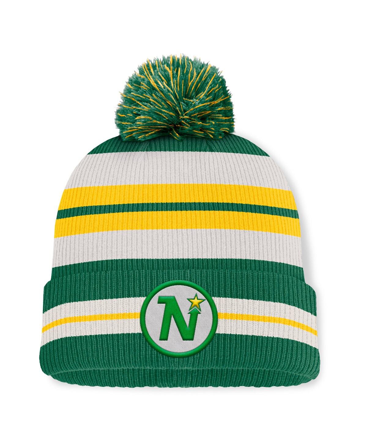 Click here for Fanatics Mens Kelly Green/Cream Minnesota North St... prices