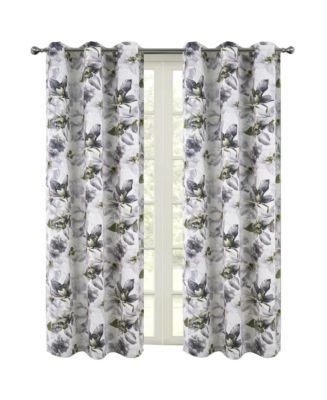 RT Designers Collection Eden Printed Blackout Curtain Panel - Macy's