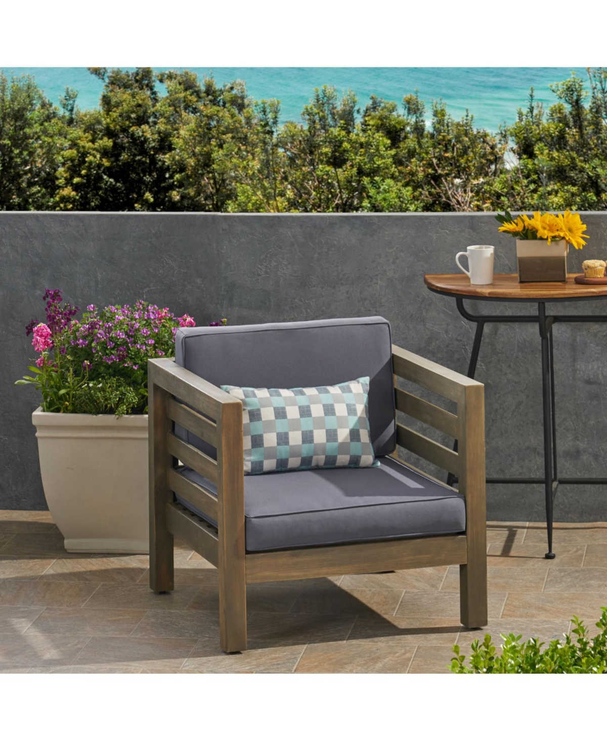 Click here for Streamdale Furniture Acacia Club Chair with Water-... prices