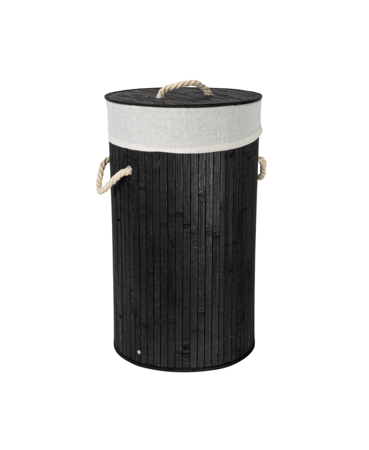 Click here for Household Essentials Bamboo Laundry Hamper with Ro... prices