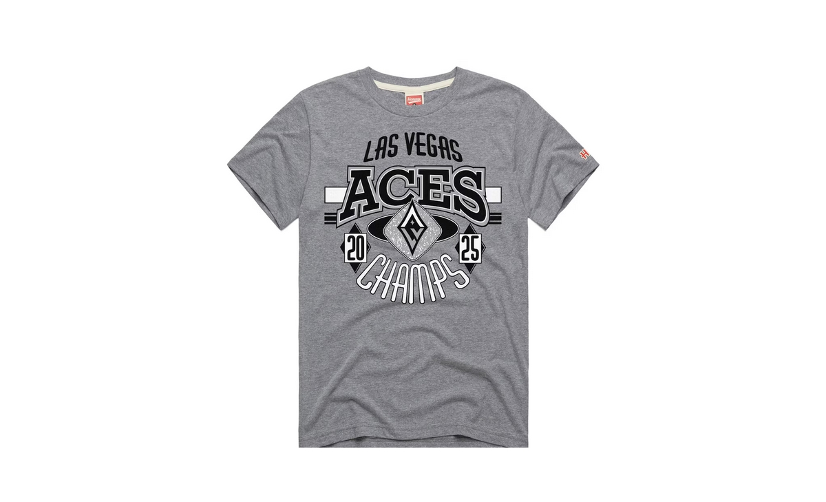 Click here for Homage Mens and Womens Gray Las Vegas Aces 2025 Wn... prices
