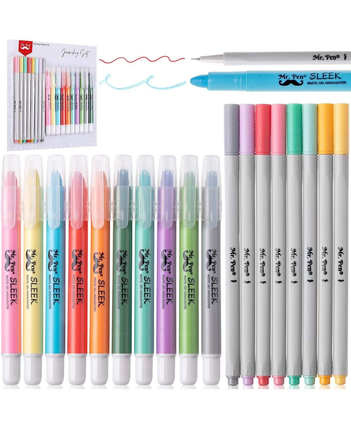 Click here for Mr. Pen Bible Gel Highlighter and Fineliner Pen No... prices