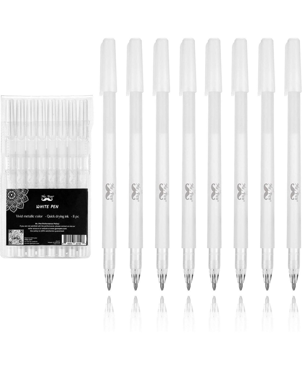 Click here for Mr. Pen White Pens  8 Pack  White Gel Pen for Arti... prices