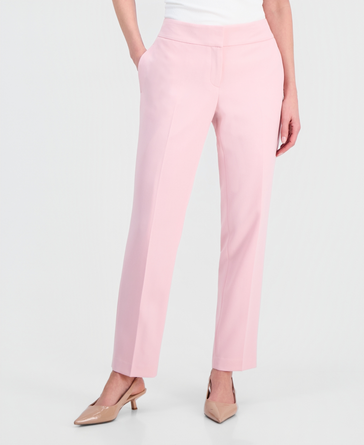 Click here for Kasper Womens Julia Stretch Crepe Mid-Rise Pants... prices