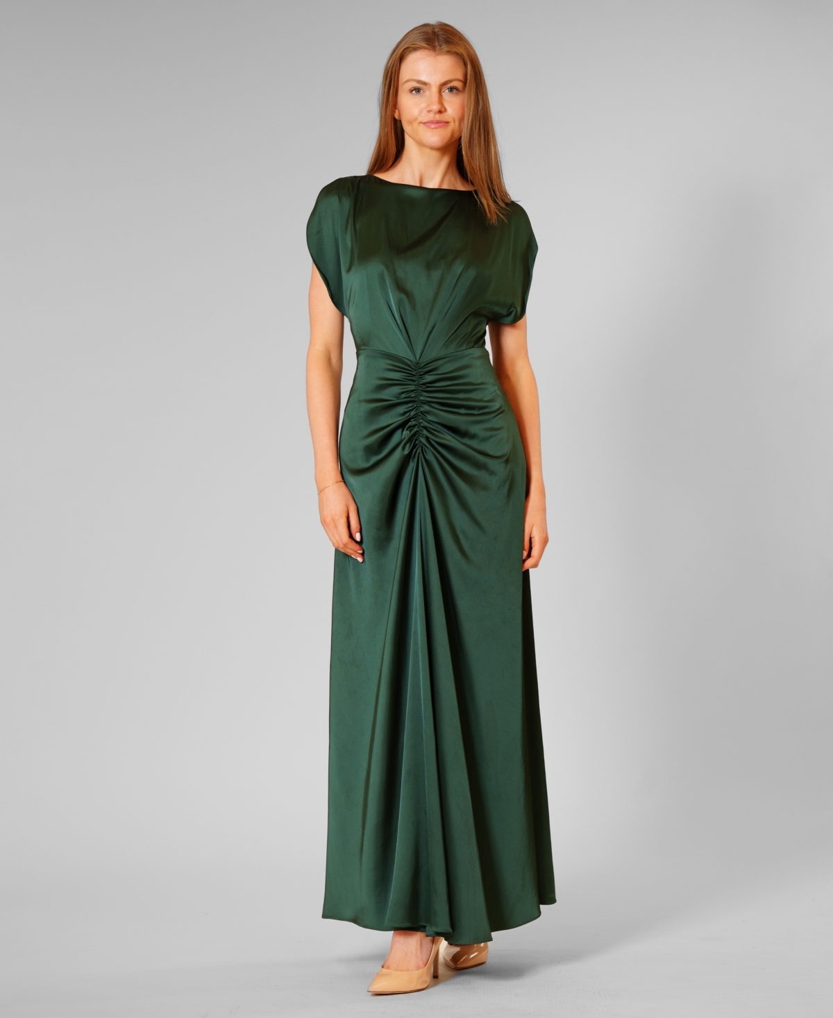 Click here for julia jordan Womens Boat Neck Gown - Green prices