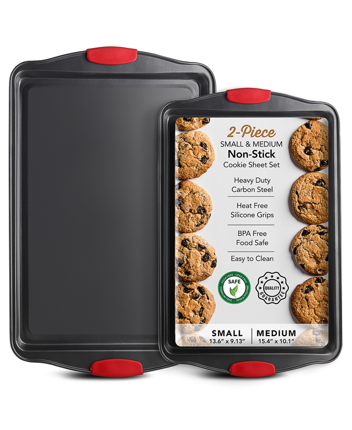 Click here for Nestl Premium 2-Pc. Baking Sheet Set - Black prices