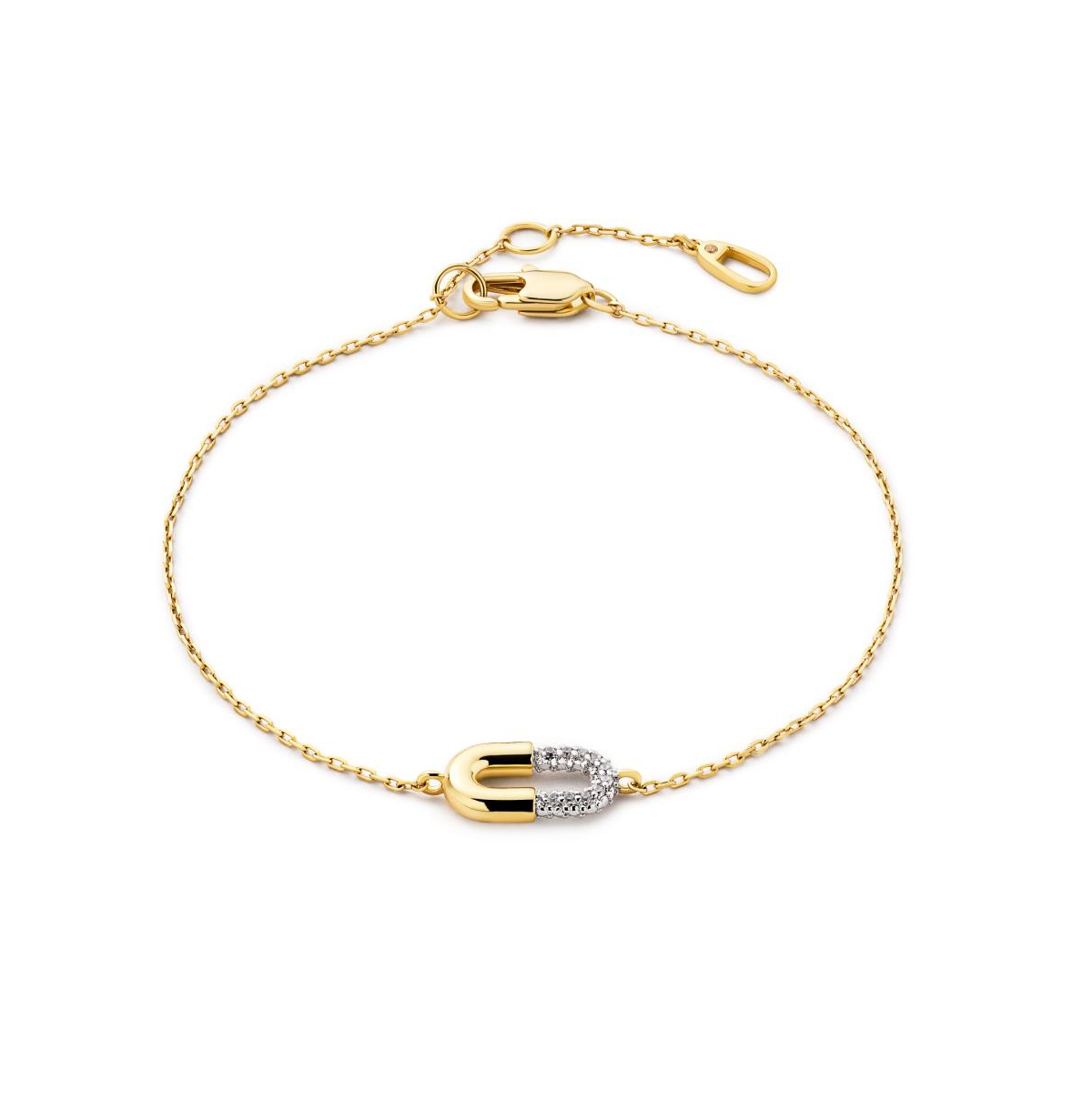 Click here for Ana Luisa Gold Charm Bracelet - Blake Bracelet Mic... prices