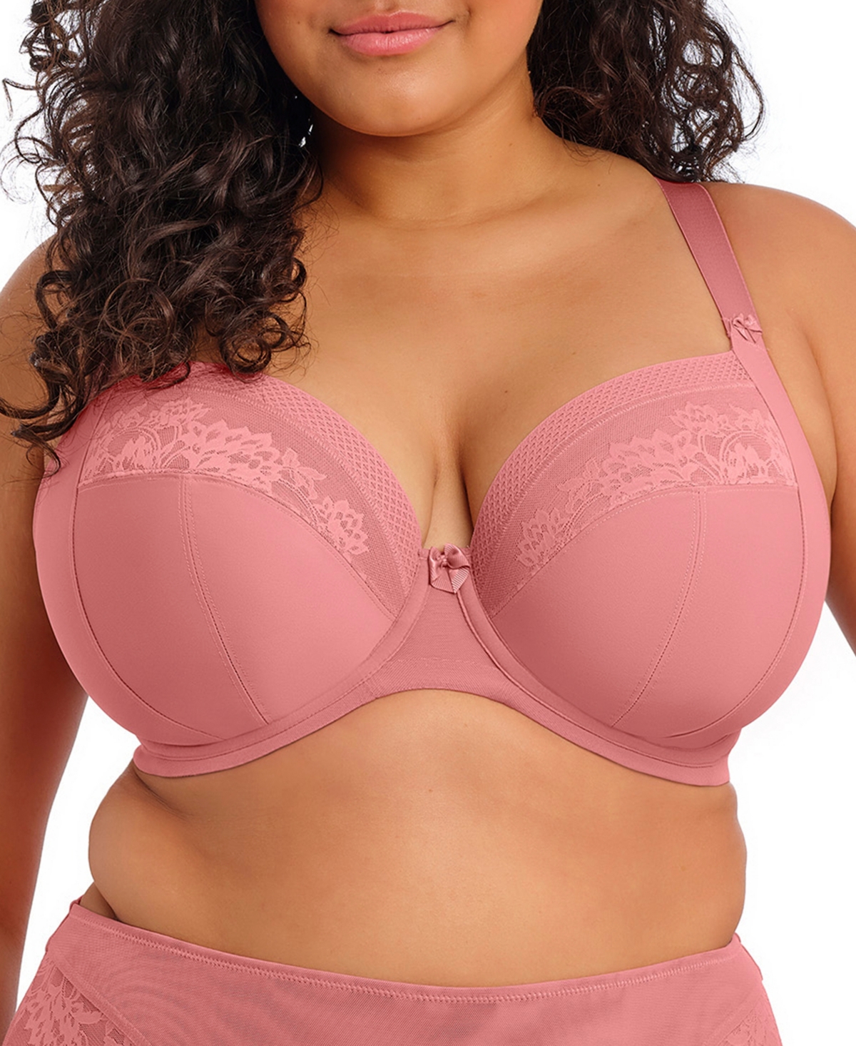 Click here for Elomi Plus Size Nerina Underwire Plunge Bra - Dust... prices
