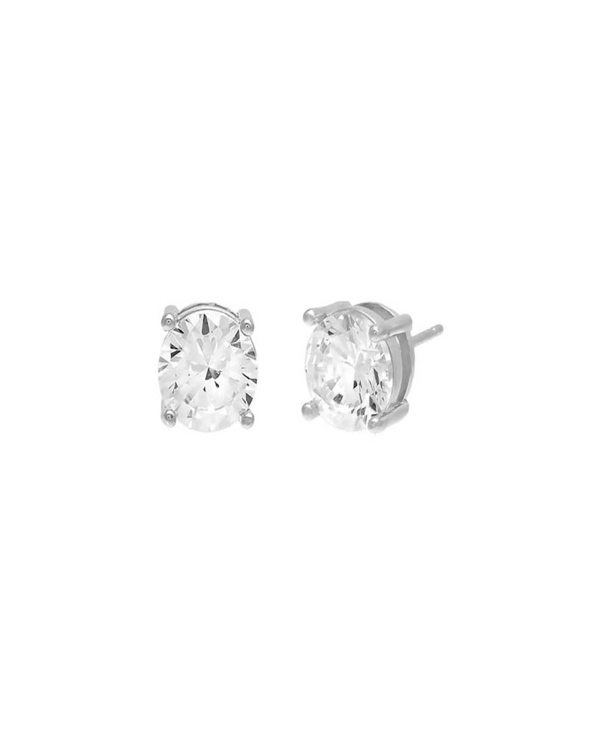 Click here for By Adina Eden Juliette Stud Earring - Silver prices