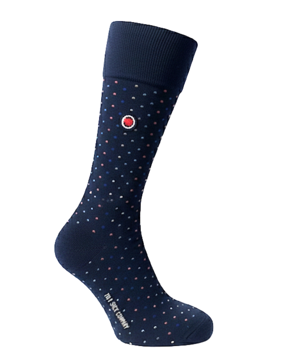 Click here for Love Sock Company Mens Biz Dots Dress Socks - Navy prices