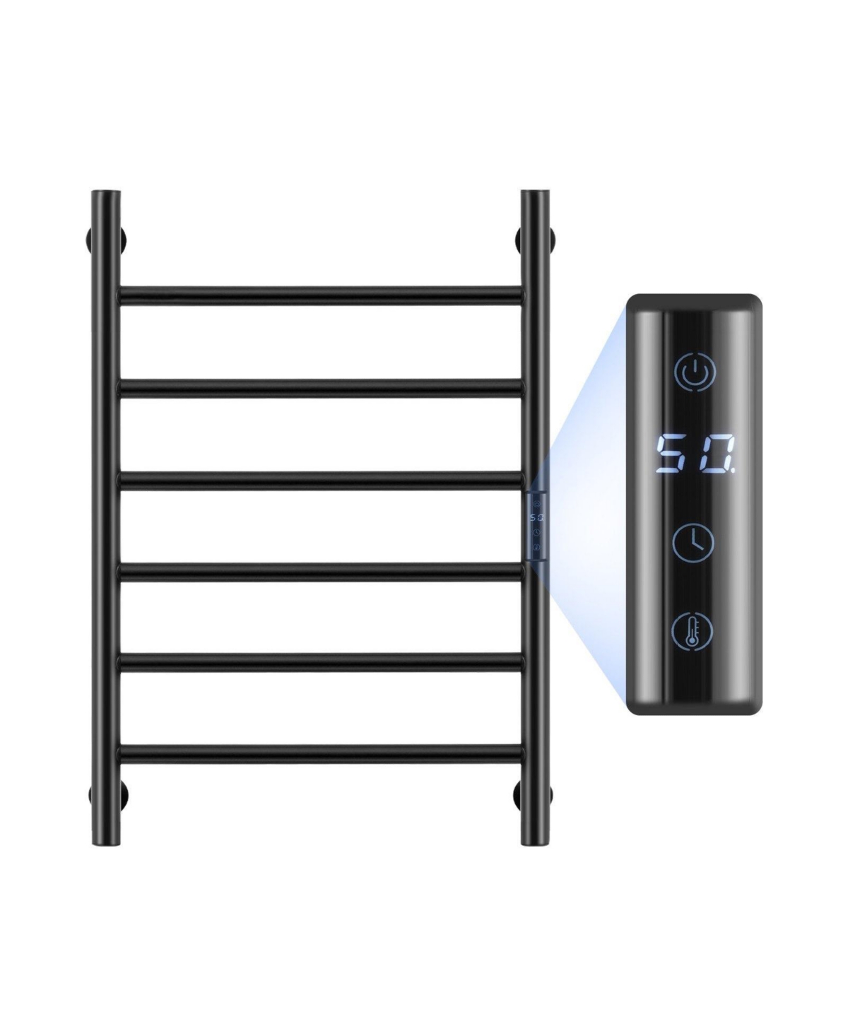 Click here for Ecooso 6-Bar Wall Mounted Heated Bathroom Rack Tow... prices