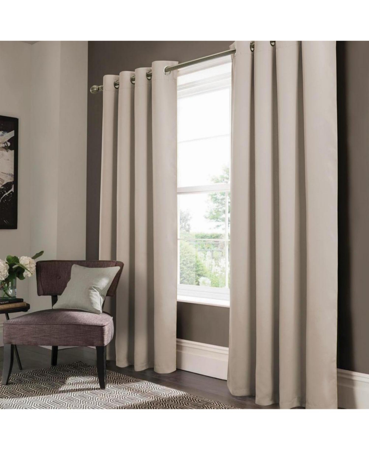 Click here for Olivia Gray Anchorage Blackout Grommet Single Curt... prices