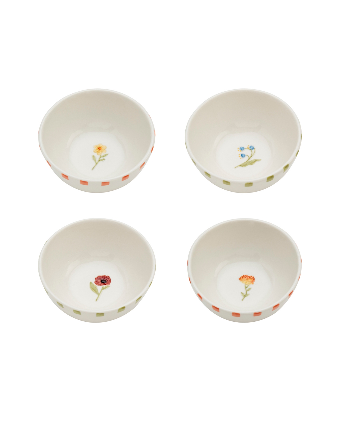 Click here for Haven Stoneware Tidbit Bowl  Set of 4 - Ivory prices