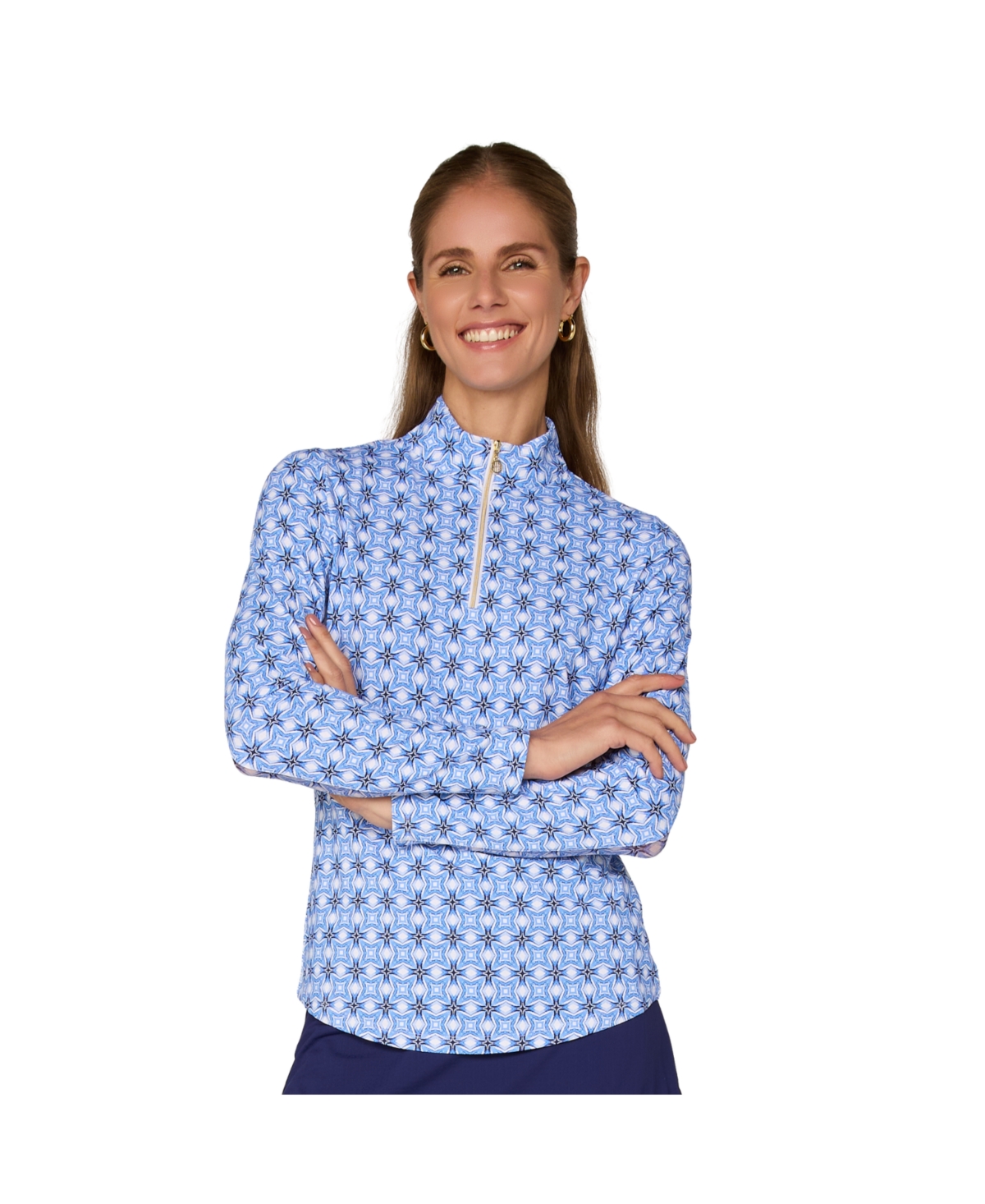 Click here for G Lifestyle Clothing Womens Long Sleeve Mock Neck... prices