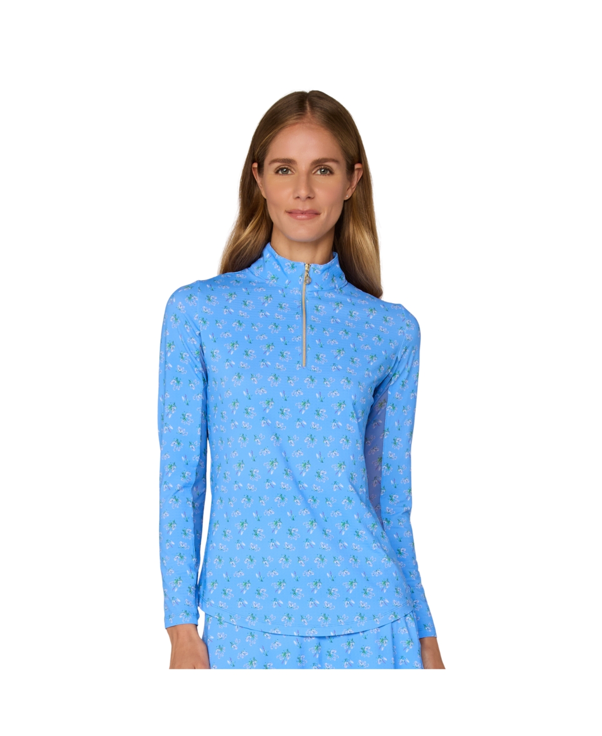 Click here for G Lifestyle Long Sleeve Mock Neck Top - Bt.peri bo... prices