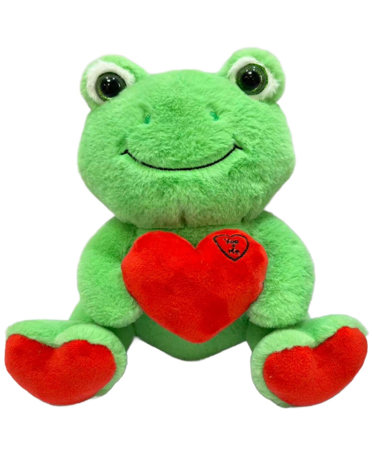 Click here for Wild Hippo Hoppy Hearthrobs Valentines Frog Plush... prices