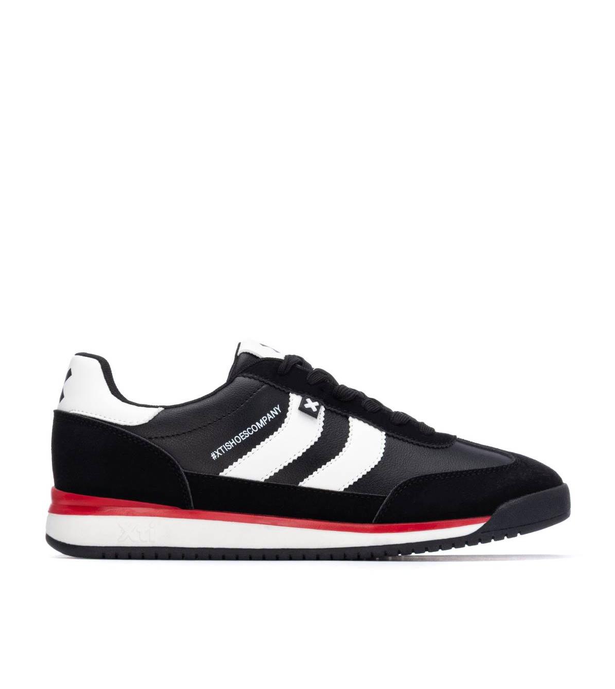 Click here for Xti Mens Urban Casual Sneakers - Black prices