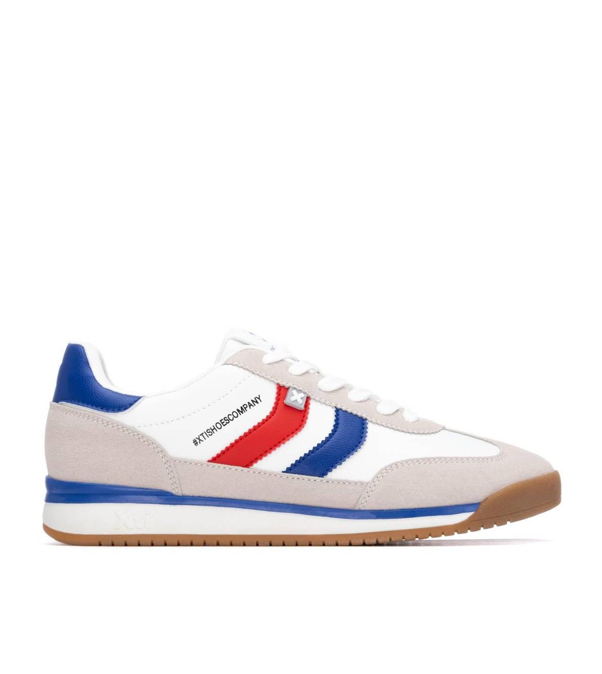 Click here for Xti Mens Urban Casual Sneakers - Blue prices