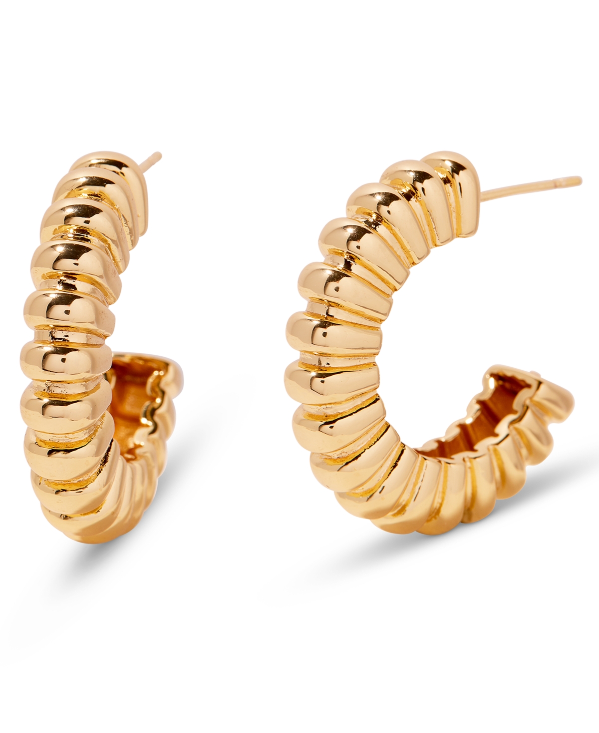 Click here for brook & york Brinley Hoop Earrings - Gold prices