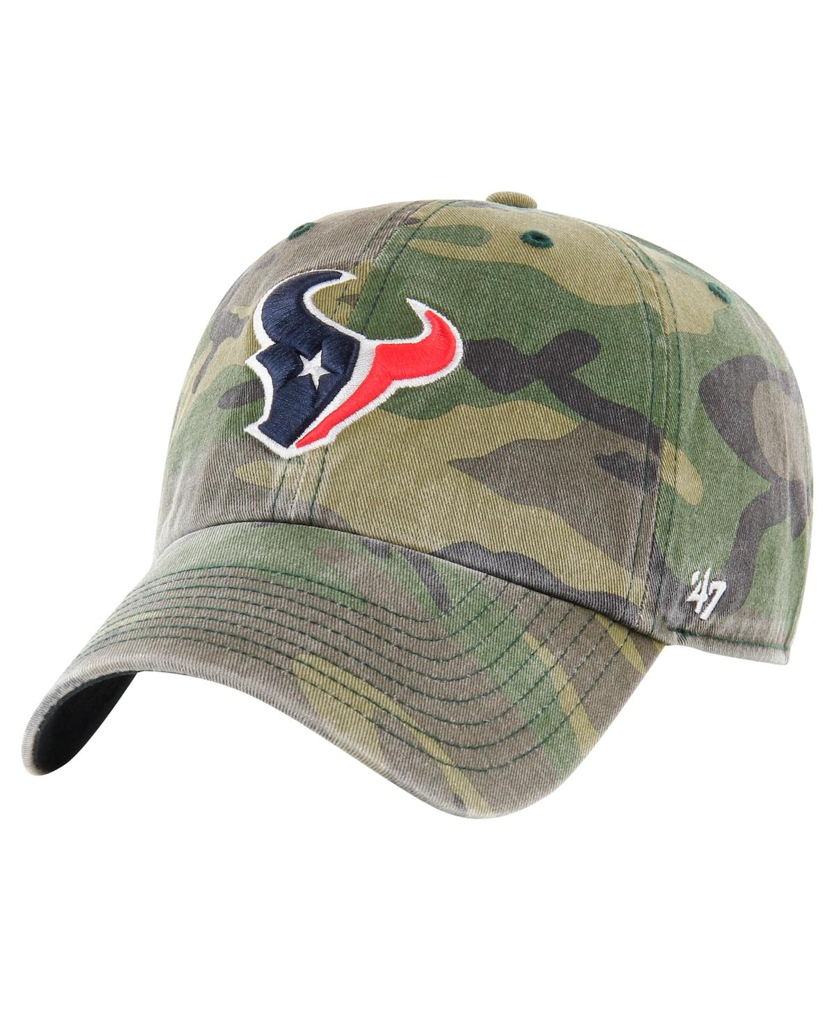 Click here for Mens Camo Houston Texans Woodland Clean Up Adjusta... prices