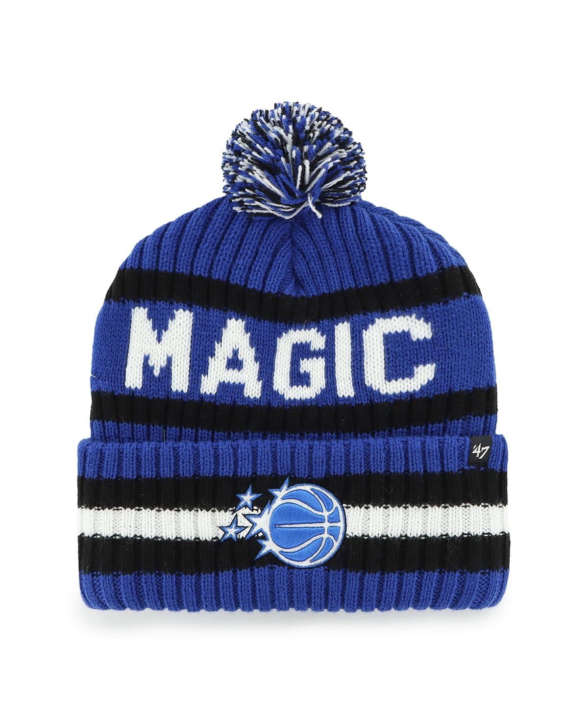 Click here for Mens Blue Orlando Magic Bering Cuffed Knit Hat wit... prices