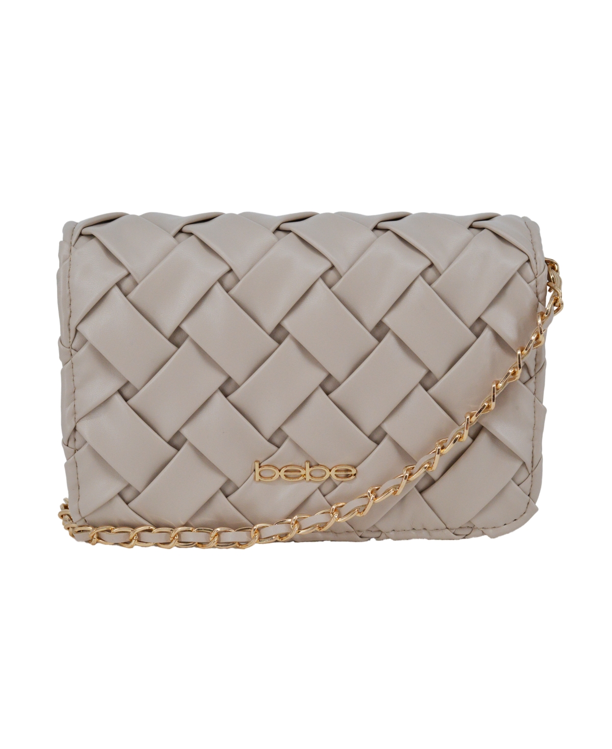 Click here for Bebe Womens Luca Mini Crossbody Bag - Cream prices