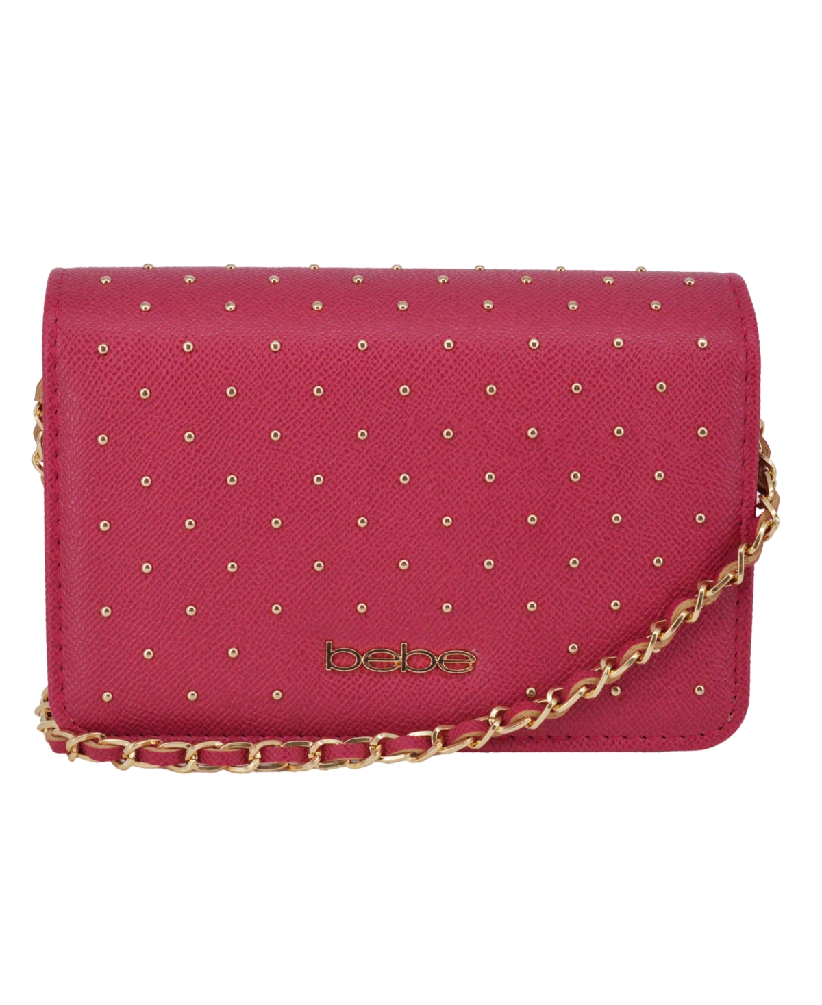 Click here for Bebe Womens Sagan Studded Mini Crossbody Bag - Dar... prices