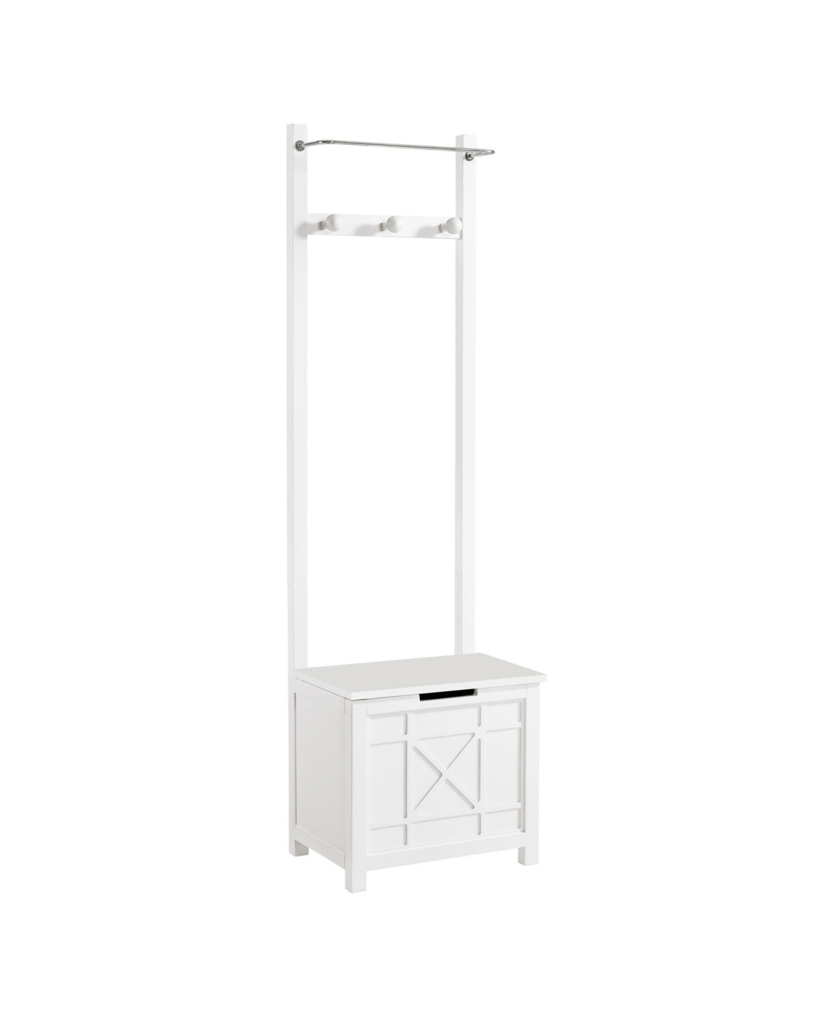 Click here for Alaterre Furniture 20 Wood Derby Bench - White prices