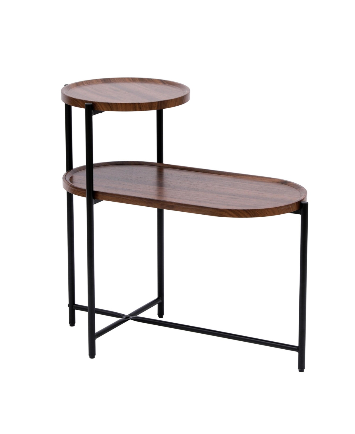 Click here for Casainc Modern 2-Tier Wood Side Table with Storage... prices