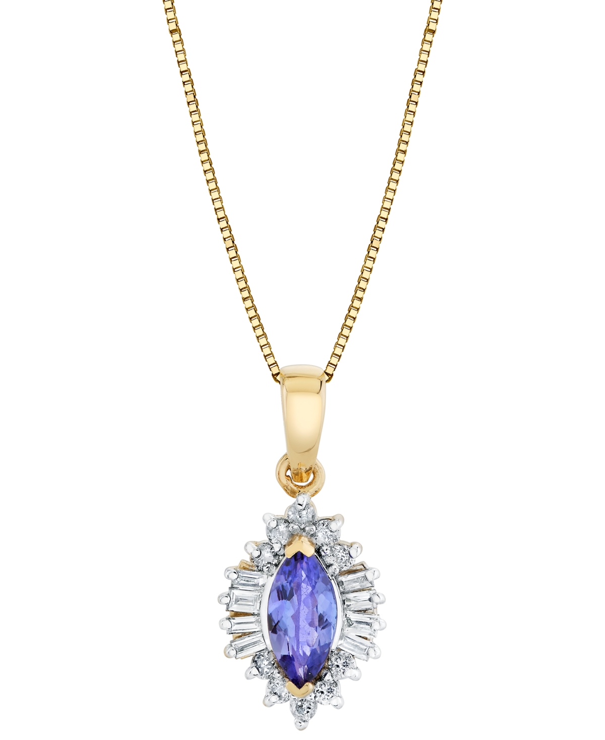 Click here for Macys Tanzanite (5/8 ct. t.w.) & Diamond (1/4 ct.... prices