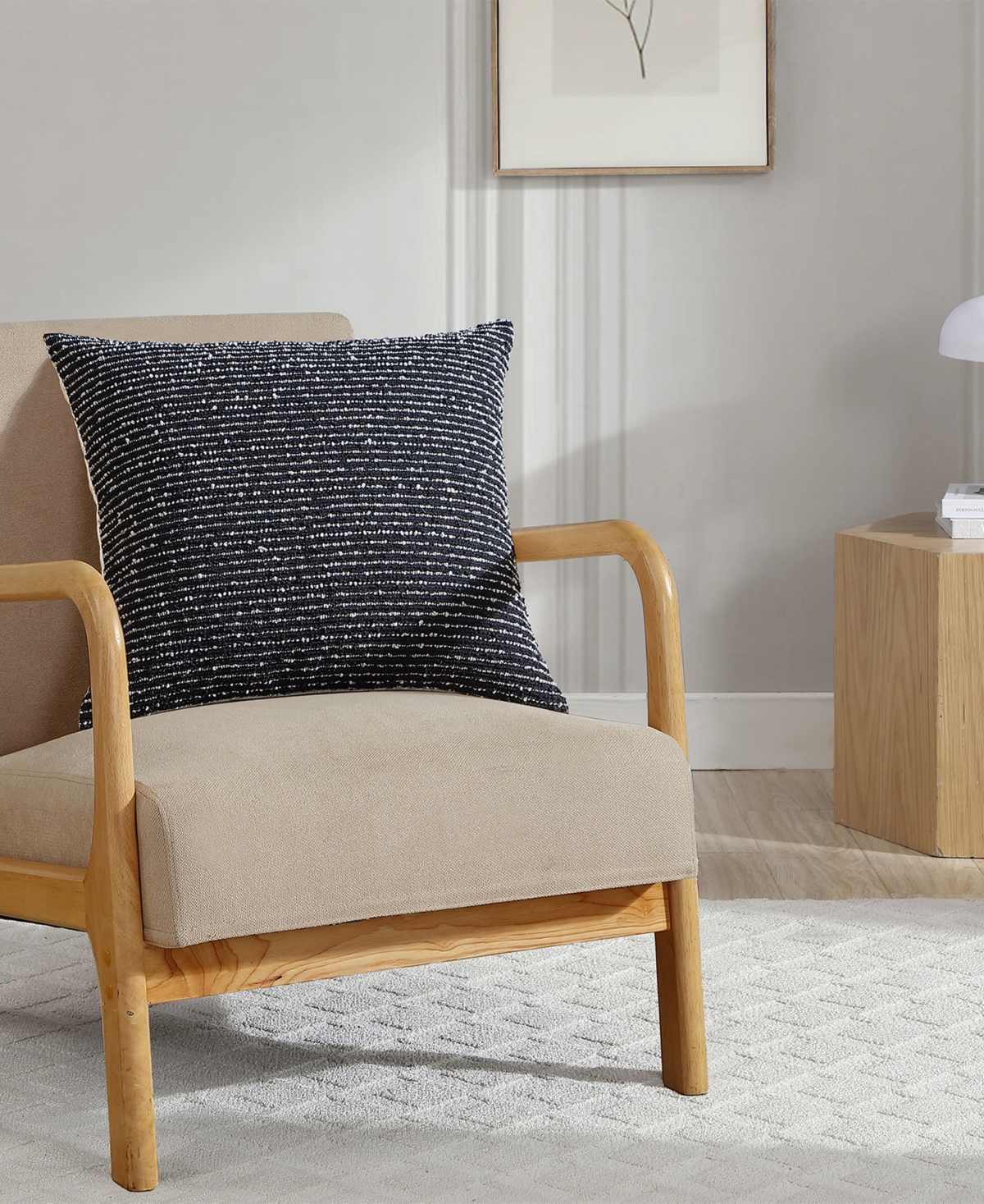 Click here for Tahari Home Emmy Horizontal Stripe Decorative Pill... prices