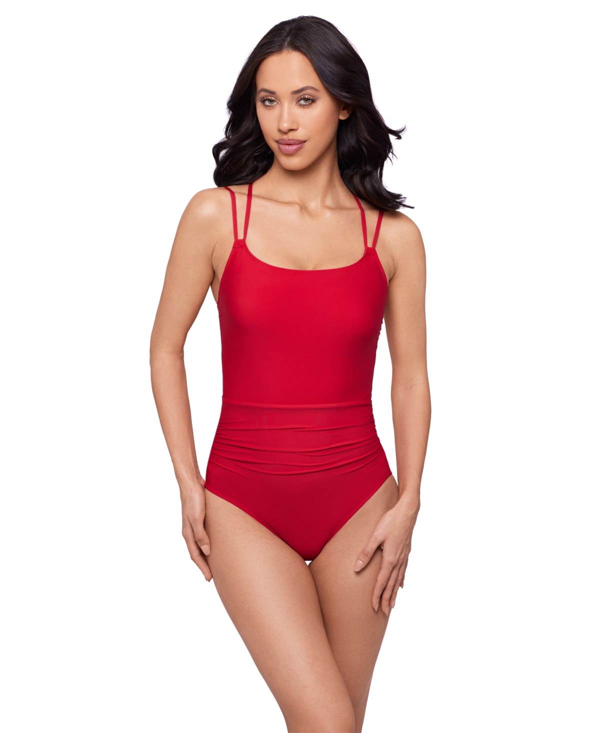 Click here for Magicsuit Womens Sigourney Strappy-Back One-Piece... prices