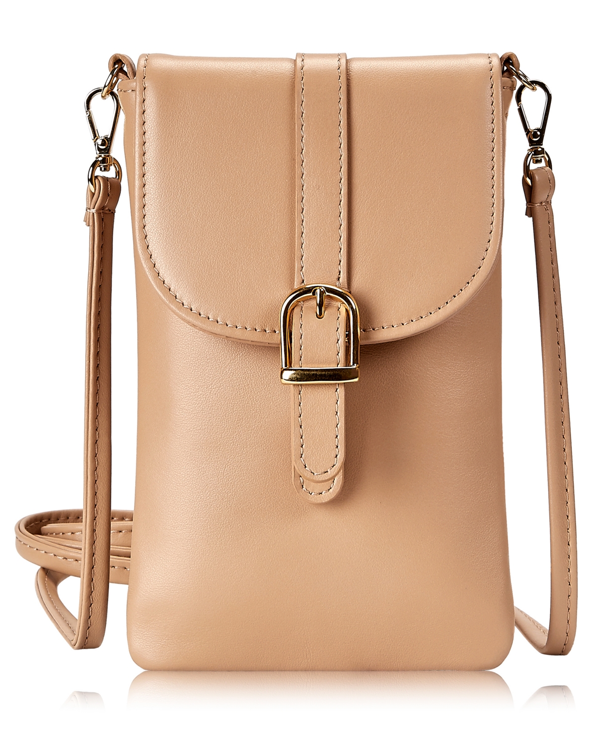 Click here for GiGi New York Emmie Leather Phone Crossbody Bag -... prices