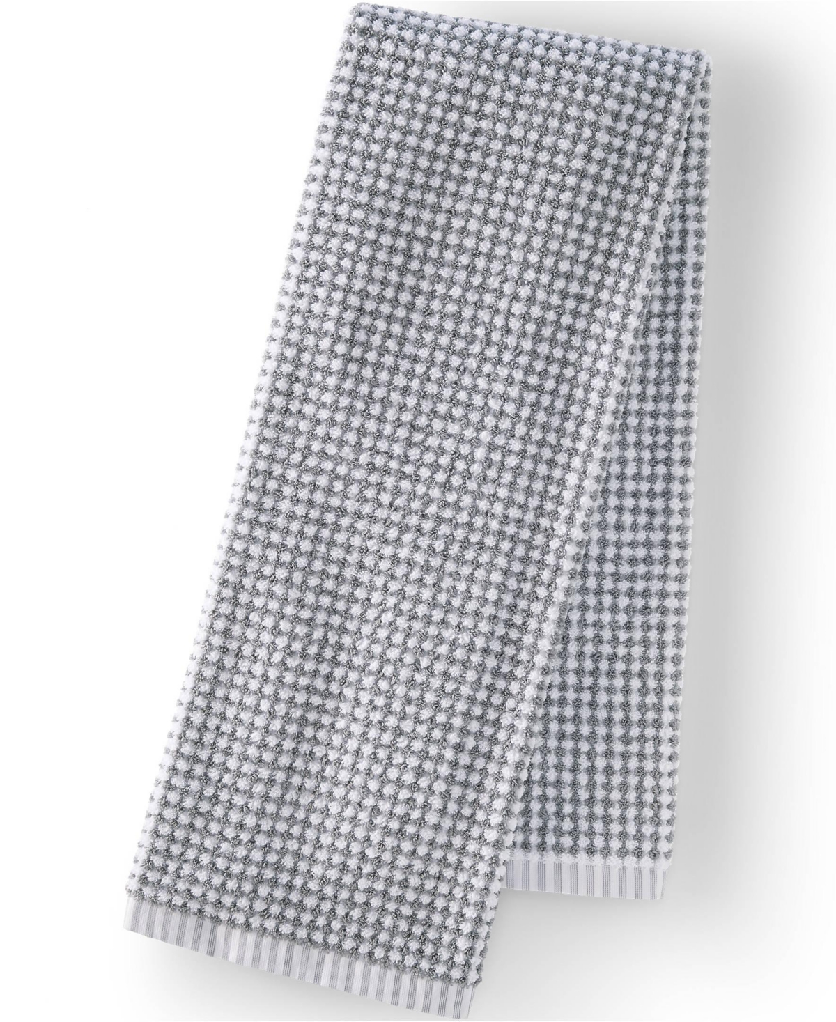 Click here for Lands End Quick-Dry Cotton Textured Gingham Bath T... prices