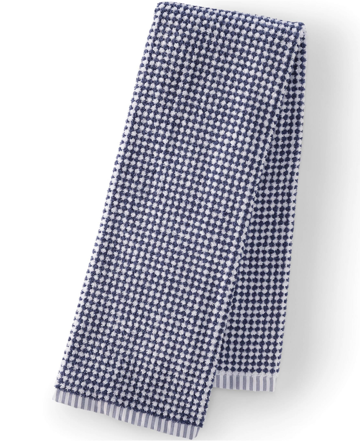 Click here for Lands End Quick-Dry Cotton Textured Gingham Bath T... prices