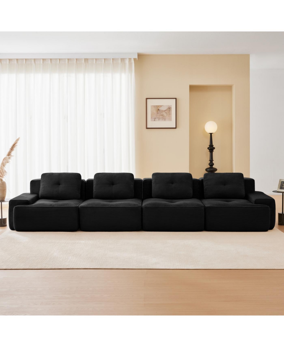 Click here for Streamdale Furniture Modern Modular Corduroy Secti... prices