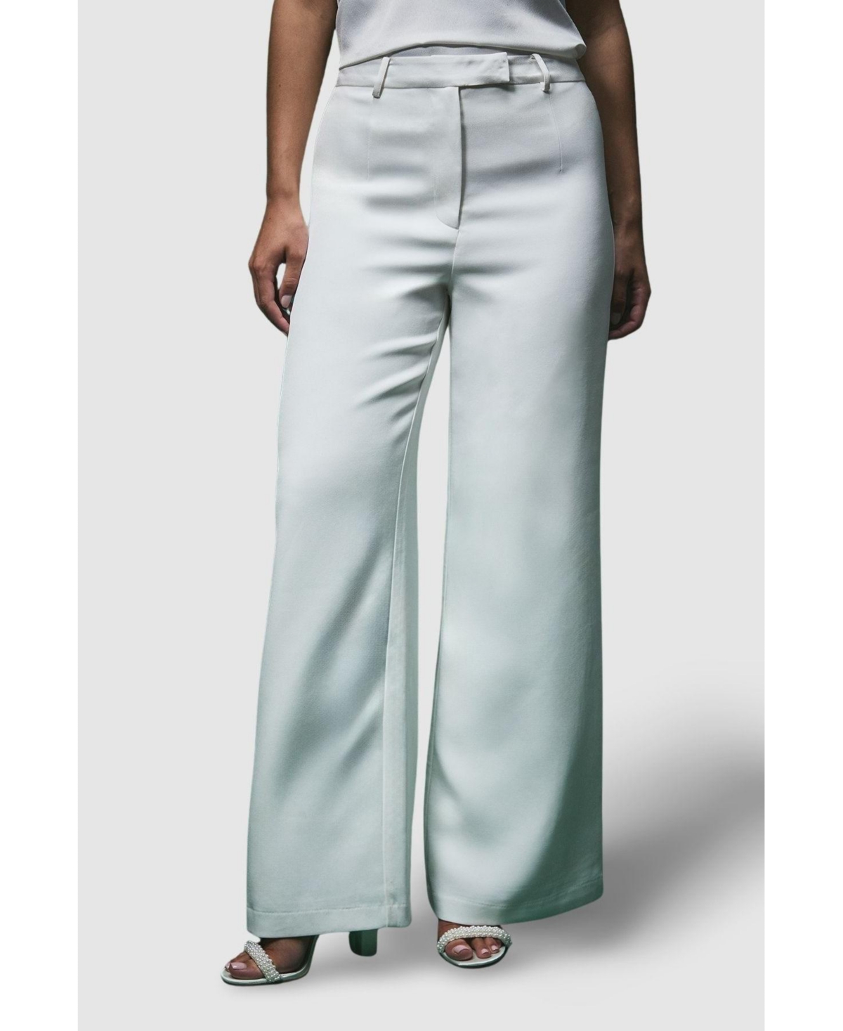 Click here for Coast Womens Bridal Tailored Wide Leg Trousers - I... prices