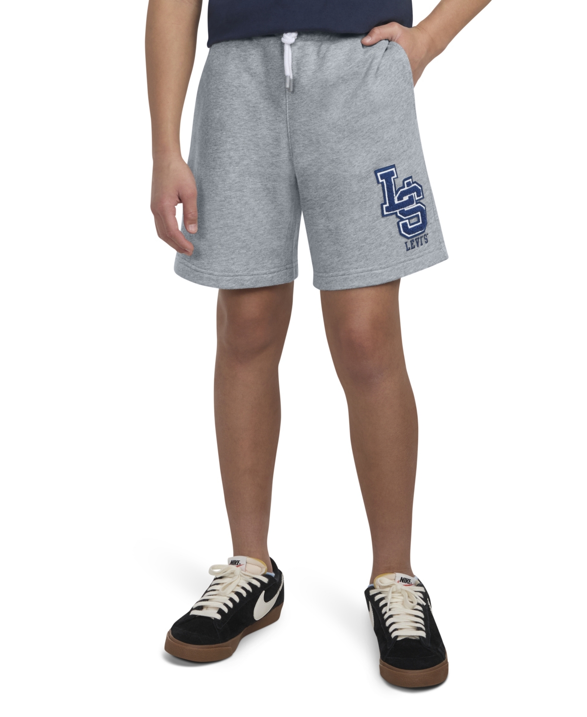Click here for Levis Big Boys Monogram Shorts - Gray Heather prices