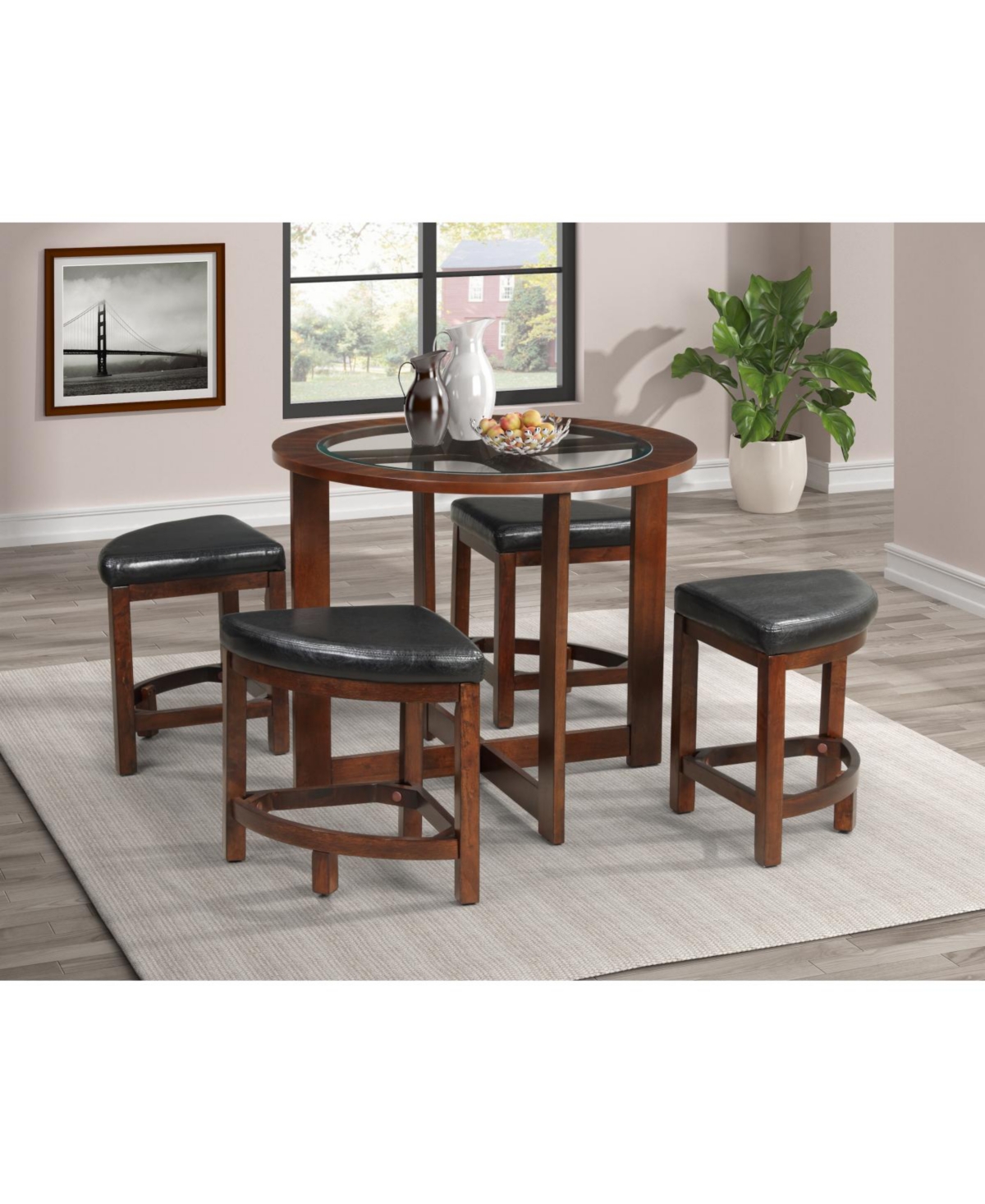 Click here for Streamdale Furniture Streamdale Cylina Solid Wood... prices