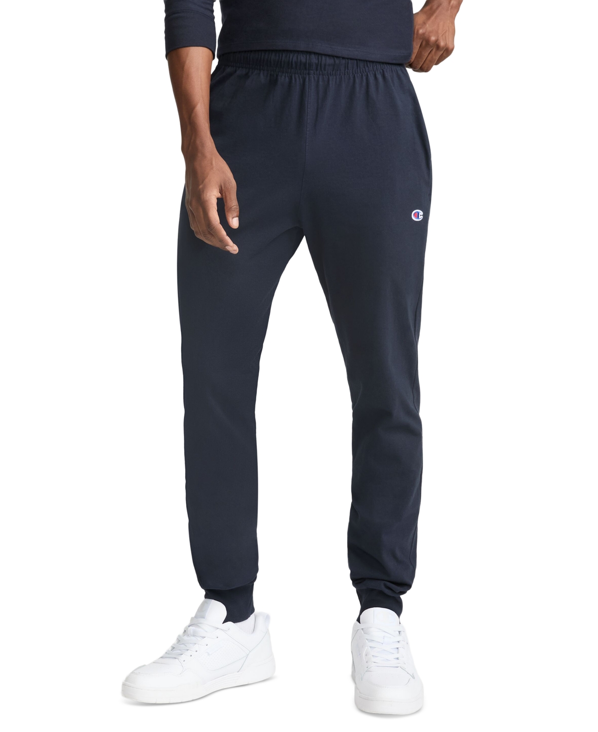 Click here for Champion Mens Jersey Joggers - Navy prices