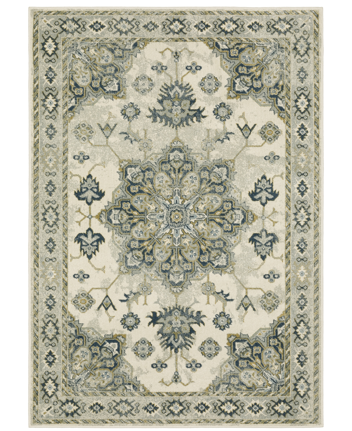 Click here for Oriental Weavers Branson BR04B 67 x 92 Area Rug -... prices
