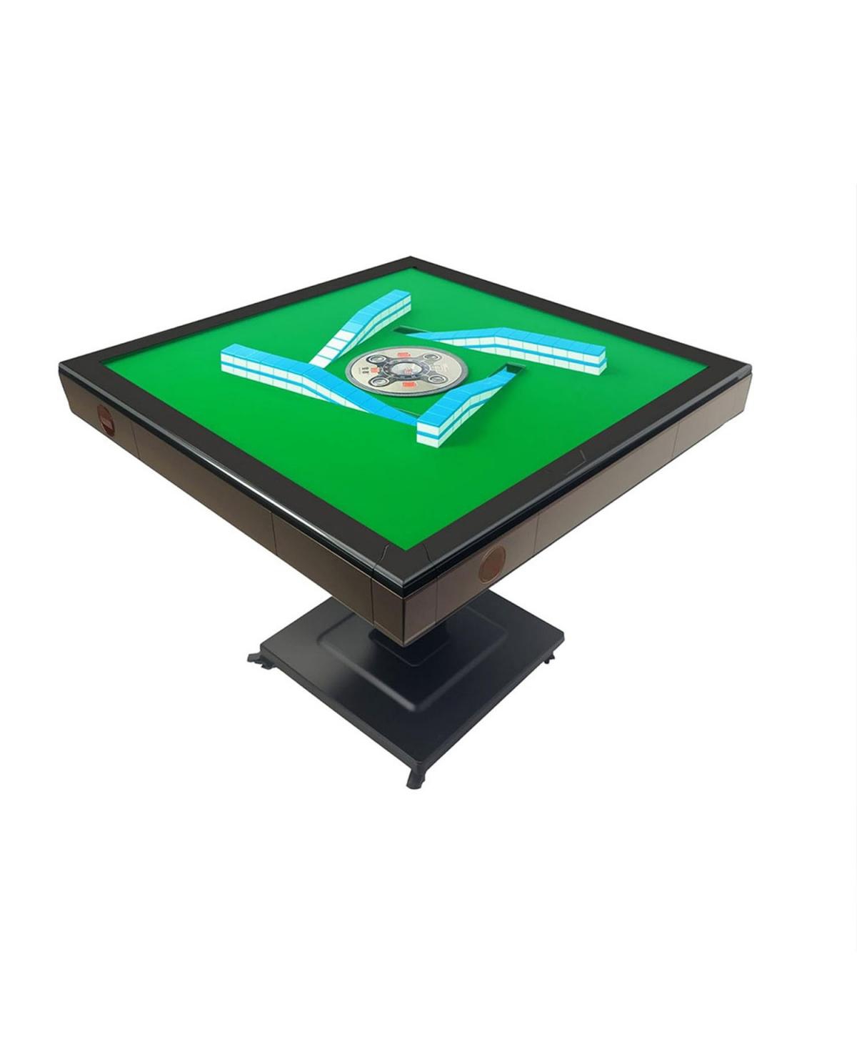 Click here for Rbied Black Folding Metal Automatic Mahjong Table... prices
