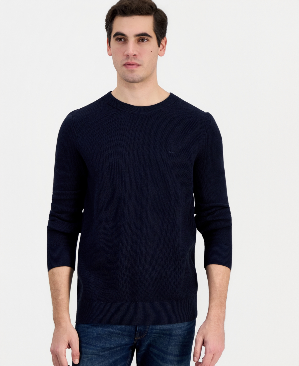 Click here for Michael Kors Mens Mouline Textured Crewneck Sweate... prices