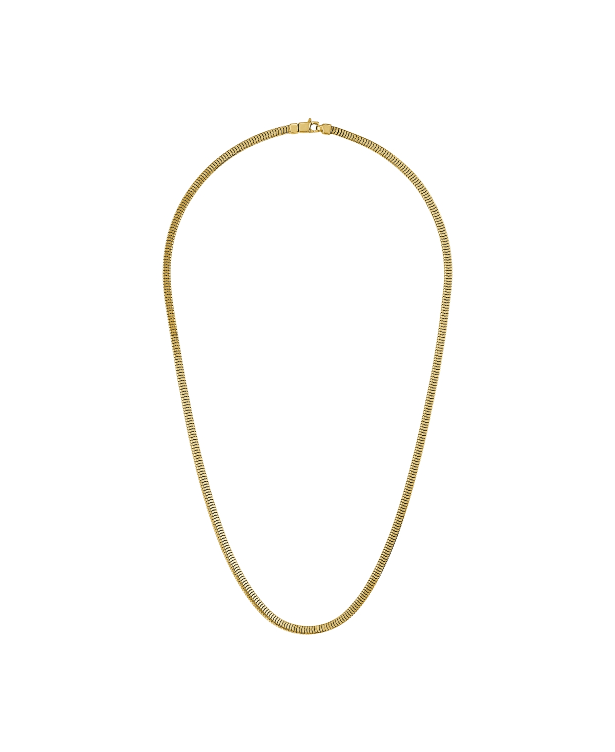 Click here for Bulova Mens Gold Plated Square Snake Chain Pendant... prices
