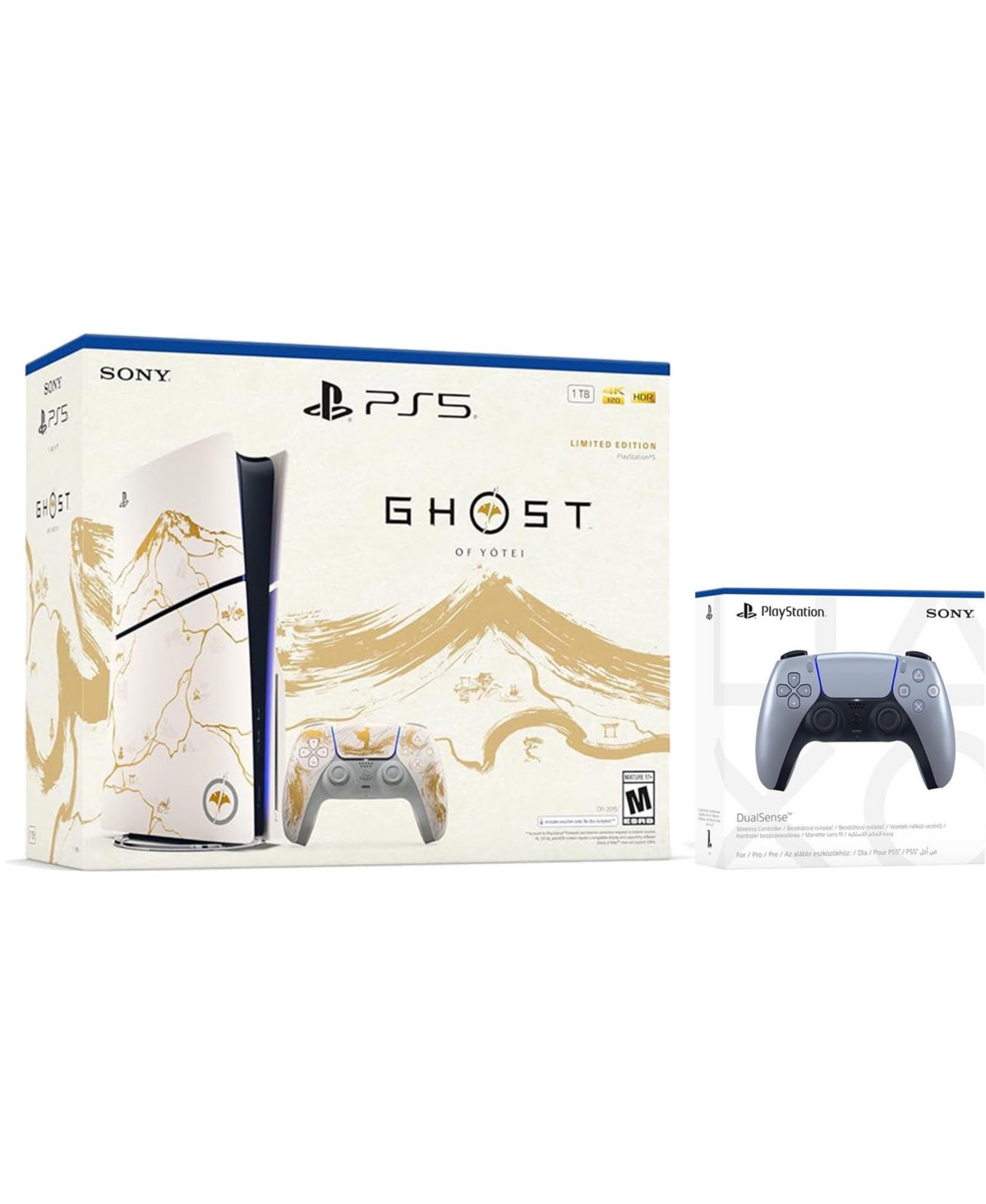 Click here for Sony PlayStation 5 Ghost of Yotei Disc Bundle + Ex... prices
