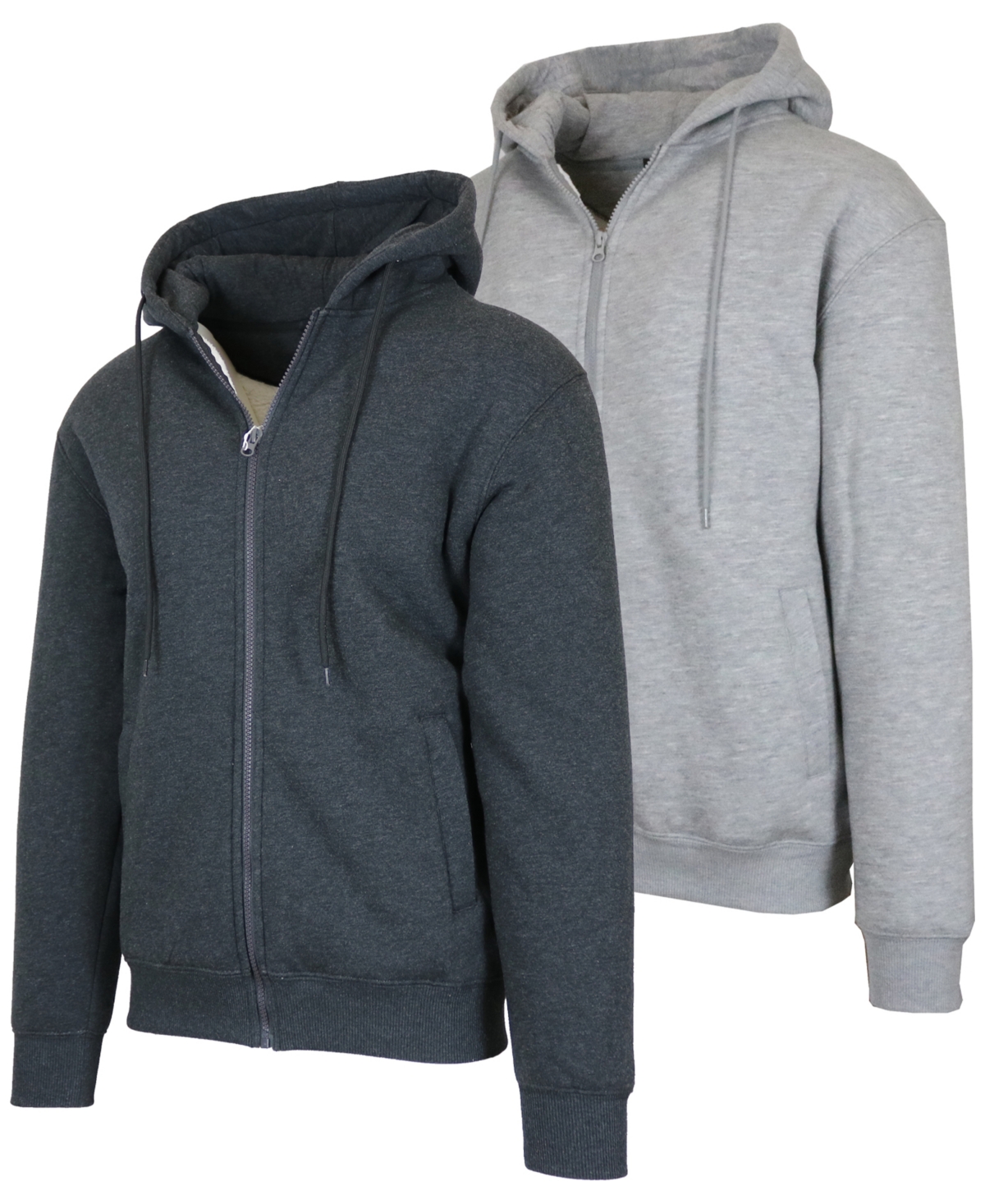 Click here for Blu Rock Mens Heavyweight Long-Sleeve Hoodie  2-Pa... prices