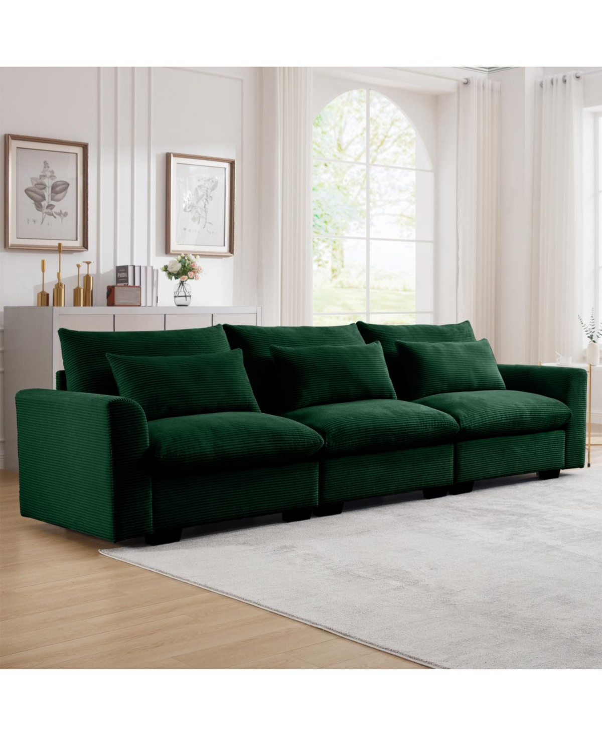 Click here for Streamdale Furniture 3 Seater Deep Seat Couch for... prices