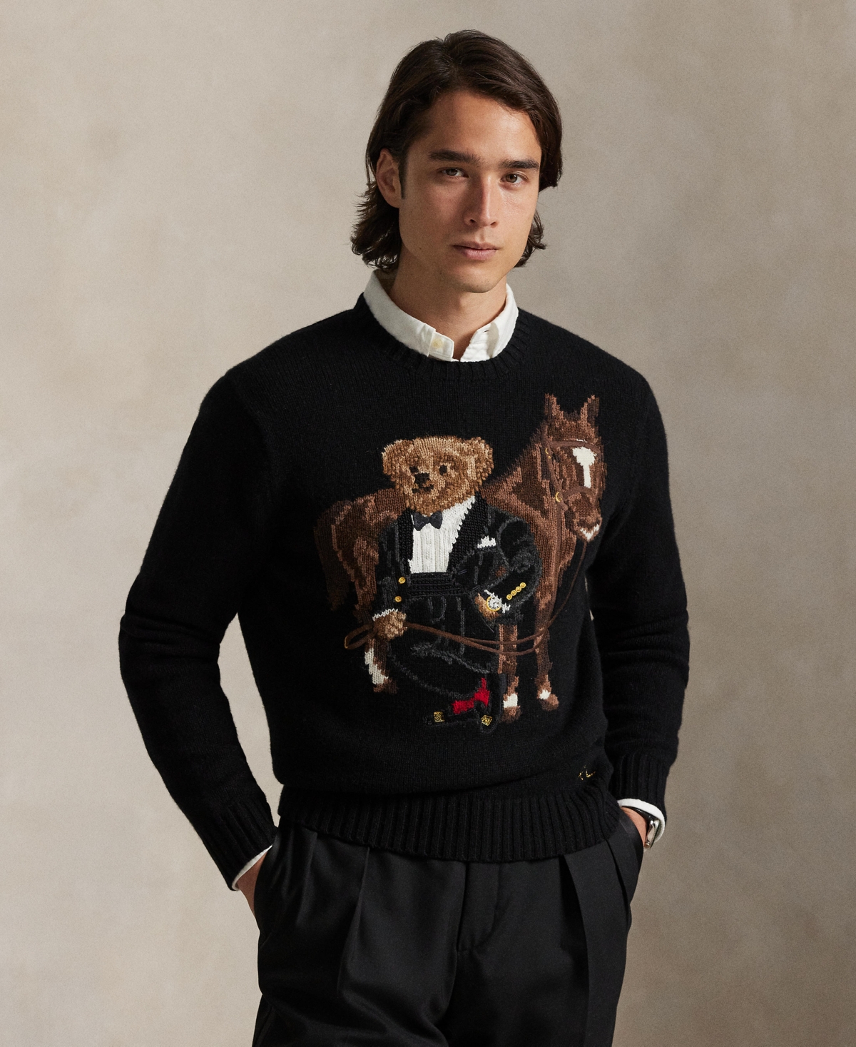 Click here for Polo Ralph Lauren Mens Bear Graphic Crewneck Sweat... prices
