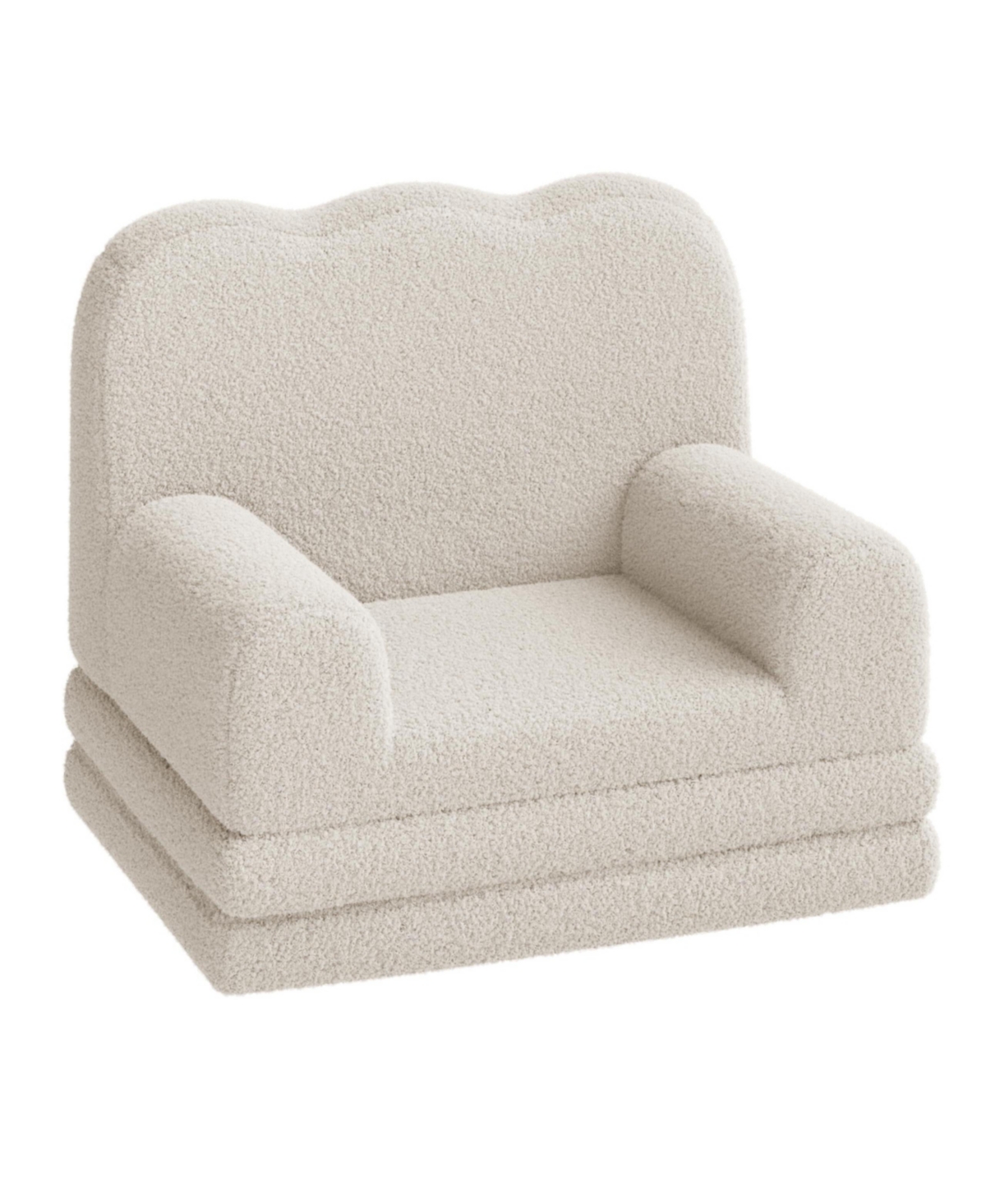 Click here for gaomon Kids Couch  2-in-1 Convertible Teddy Fleece... prices