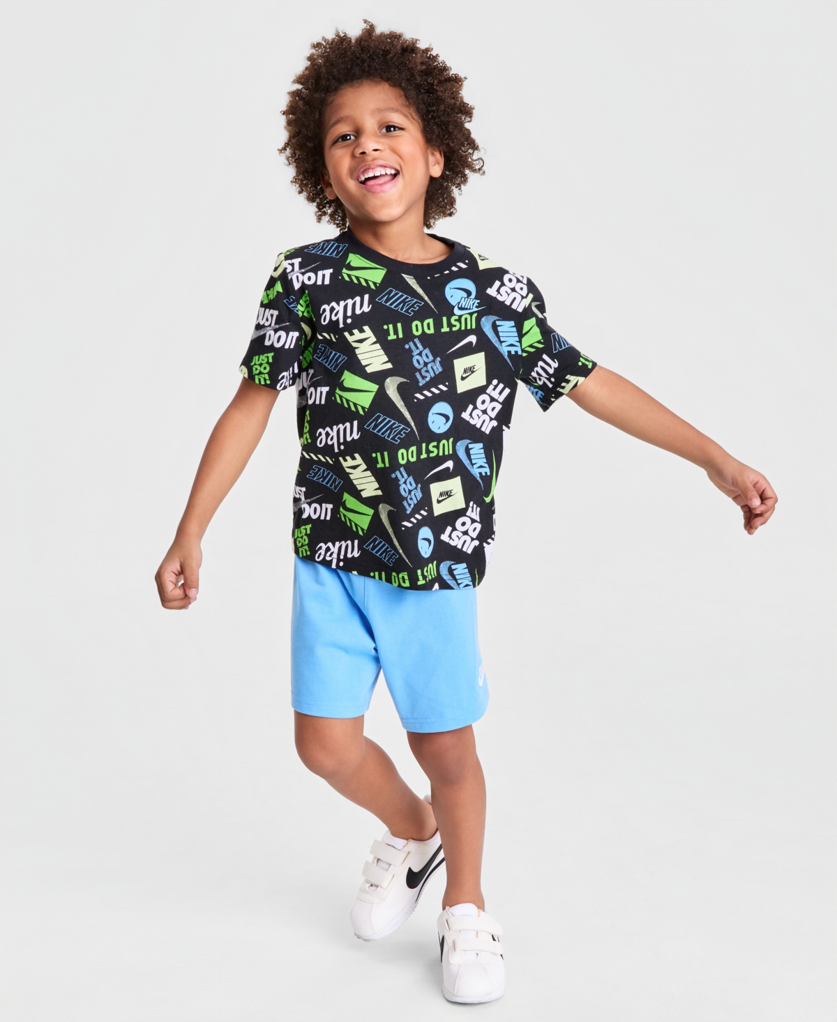 Click here for Nike Boys 4-7 Printed T-Shirt & Shorts 2-Piece Set... prices
